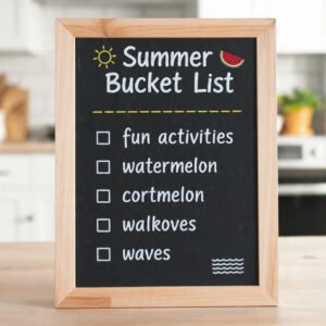 26 Summer Chalkboard Ideas For Fun And Creative Home Decor